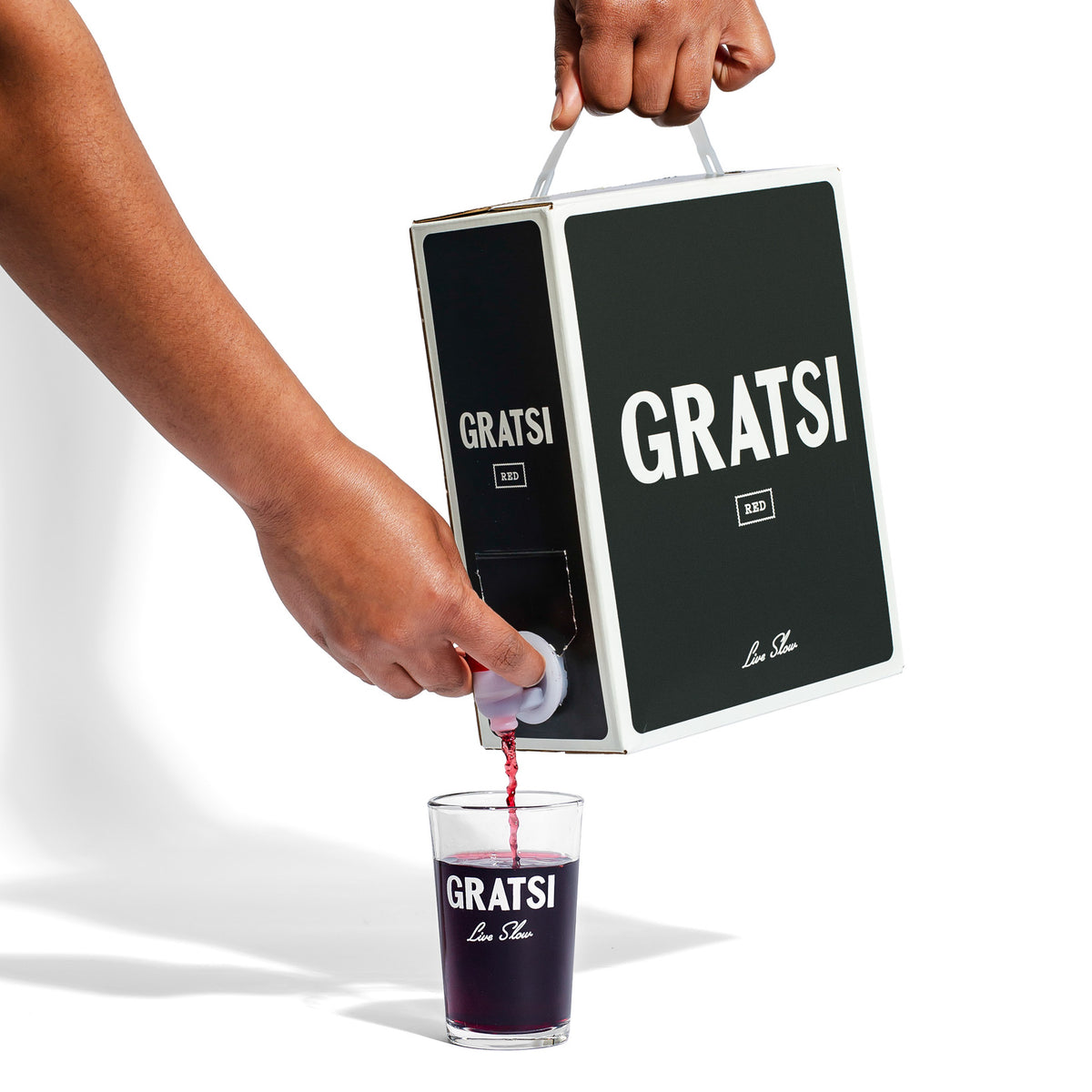 Gratsi Red Wine | Zero Sugar, Low Sulfite Boxed Wine